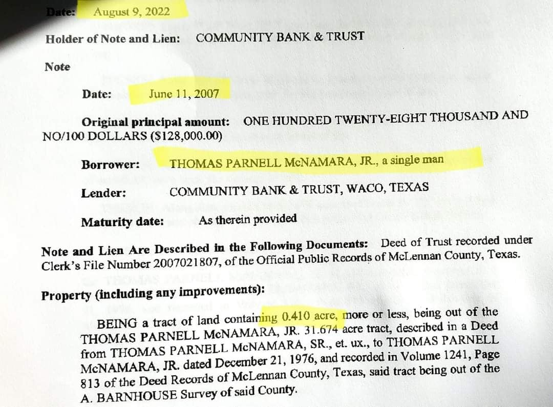 ANOTHER FINE PARNELL MCNAMARA LOAN FROM HIS BUDDY DAVID LACY | Exposing ...
